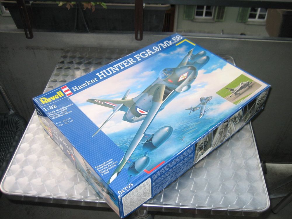 Hawker Hunter FGA.9/Mk.58 Flugzeugbausatz Revell | Kaufen auf Ricardo