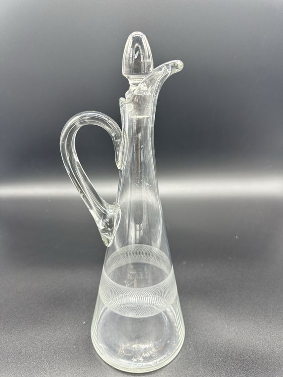 Vintage Clear Glass Carafe with Stopper (Gebraucht) in Bremgarten AG ...