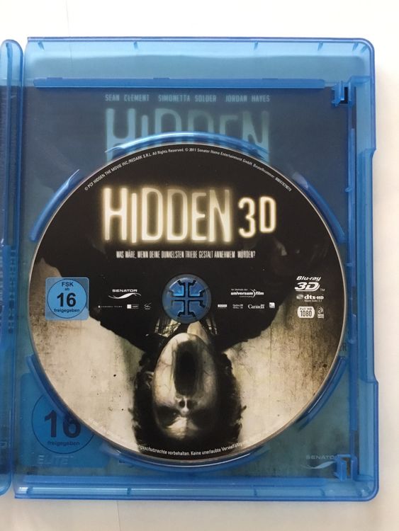 Hidden Blu Ray 3D + 2D | Kaufen auf Ricardo