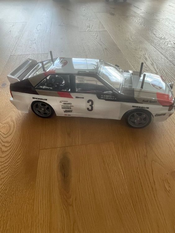 Tamiya Audi Quattro Rallye A2. TT-O2 1:10 (Neu (gemäss Beschreibung ...