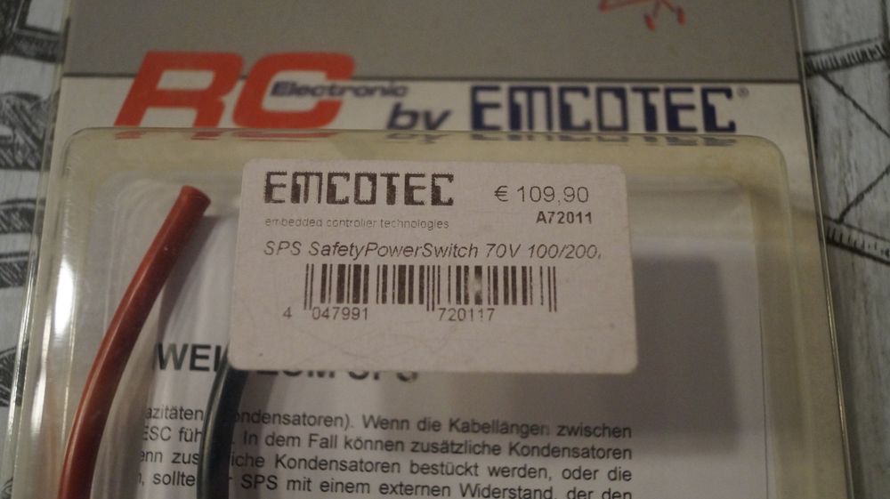 Emotec Safety Power Switch | Kaufen auf Ricardo