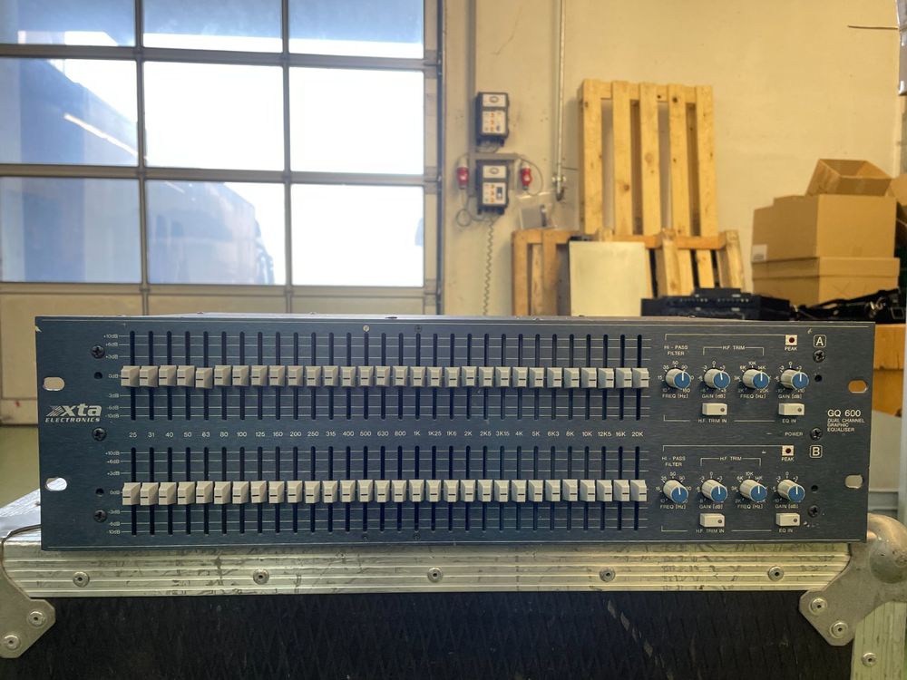 XTA GQ600 Dual Channel Graphic Equalizer | Kaufen auf Ricardo