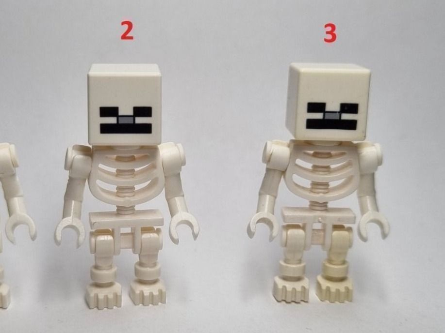 LEGO Minecraft min011 Skeleton with Cube Skull | Kaufen auf Ricardo