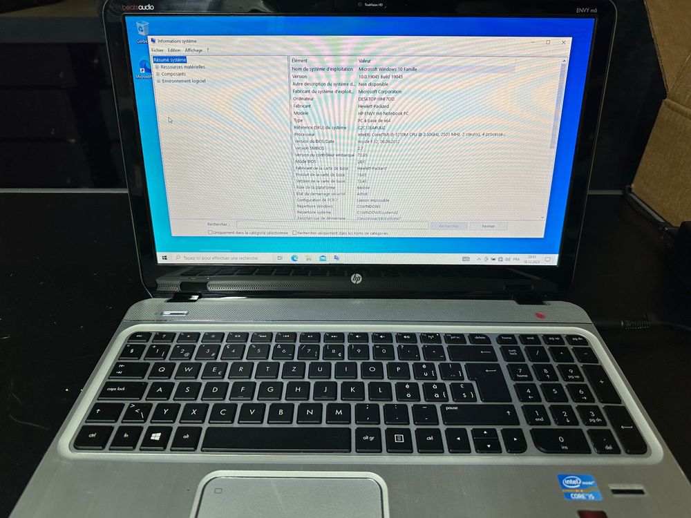 HP ENVY M6 CPU M3210 (portable) (Gebraucht) in MASSONGEX für CHF 48 ...