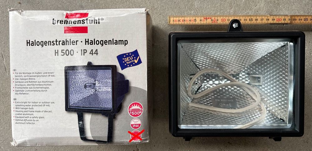 Scheinwerfer 500W ohne Kabel/Leuchtmittel | Kaufen auf Ricardo