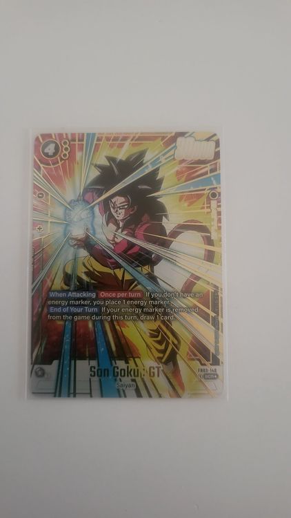Dragon ball fusion world fb03 Son Goku GT SCR alt 140 (Neu (gemäss Beschreibung)) in Lausanne ...