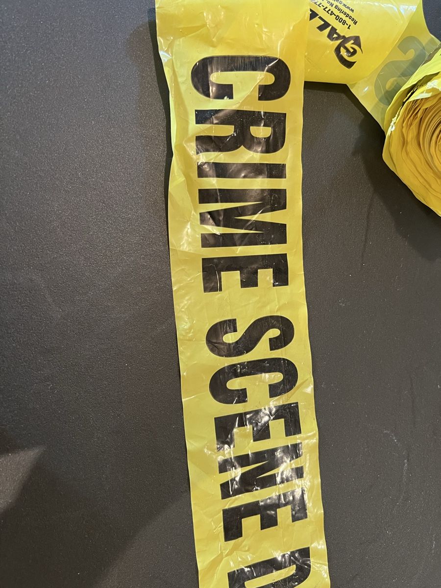 Crime Scene Absperrband, Neu, x Meter, Original 🚧! (Gebraucht) in Lyss ...