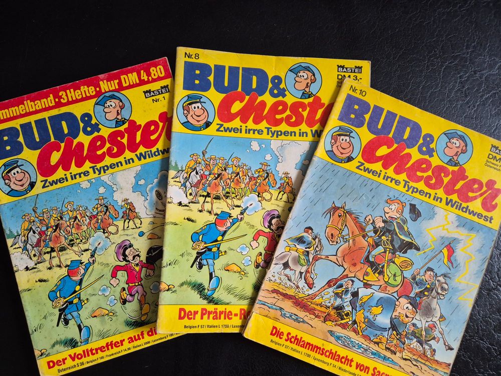 Bud & Chester Comic Bastei 80er Jahre (Gebraucht) in Zürich für CHF 25 ...