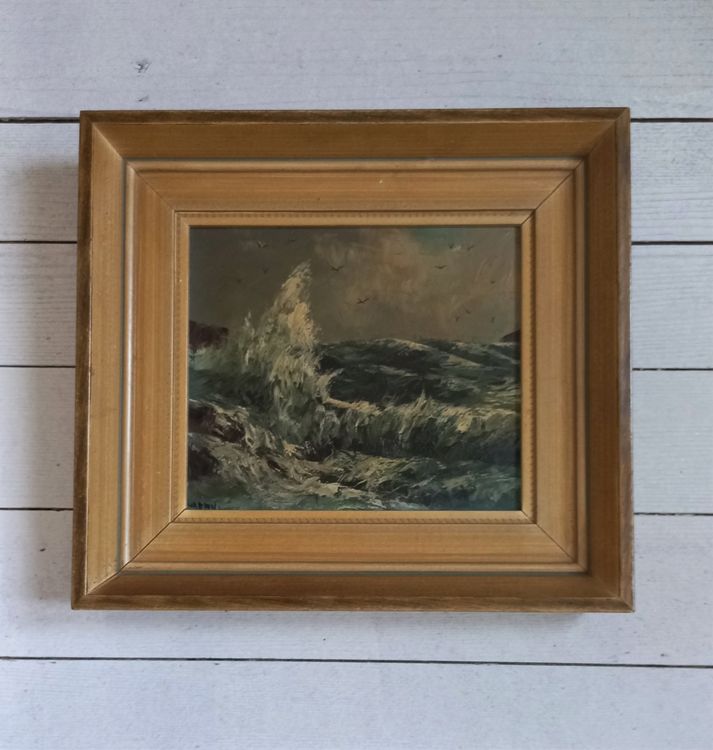 Original Gemälde auf Pavatex von Max Urban, signiert (Gebraucht) in ...