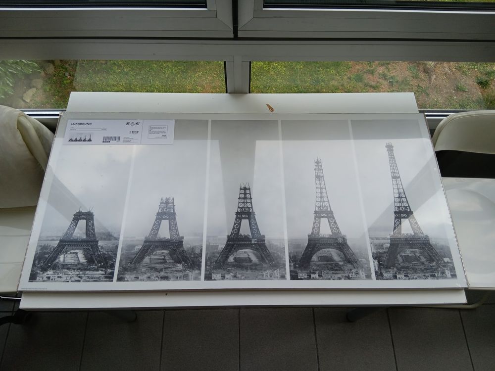 Bild Eiffelturm Konstruktion 5 Phasen, IKEA, LOKABRUNN | Kaufen auf Ricardo