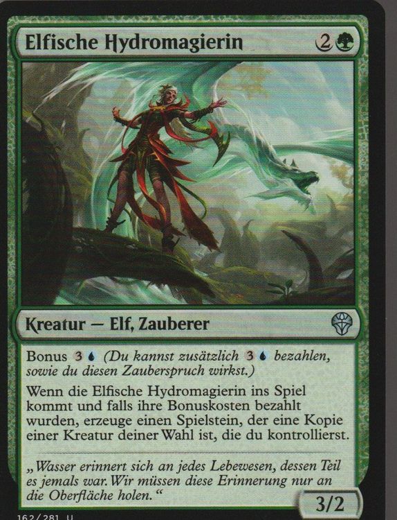 TCG Magic The Gathering MTG DMU 162 / 281 Elfische Hydromagi (Neu ...