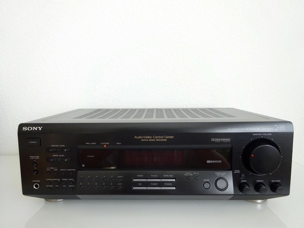 Sony STR-DE415 Dolby Surround AV Receiver - ab 1.- | Kaufen auf Ricardo