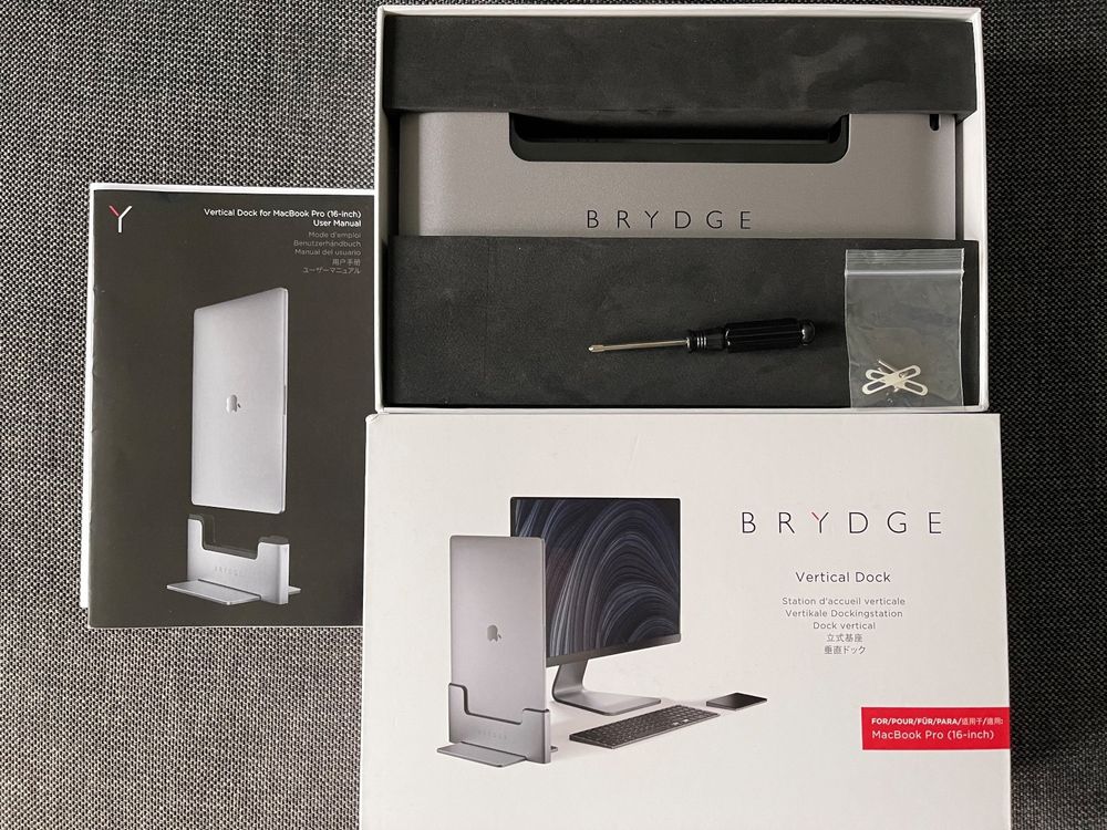 Brydge Vertical Dock MacBook Pro 16-inch mit Garantie (Gebraucht) in ...