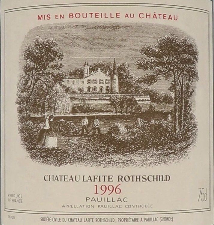 Château Lafite Rothschild 1996, Premier Grand Cru Classé (Gebraucht) in Châtelaine für CHF 6000 ...