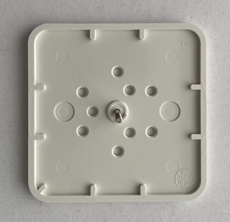 Frontset FH Standard zu Steckdose 3×T12 weiss, Feller (Neu und ...