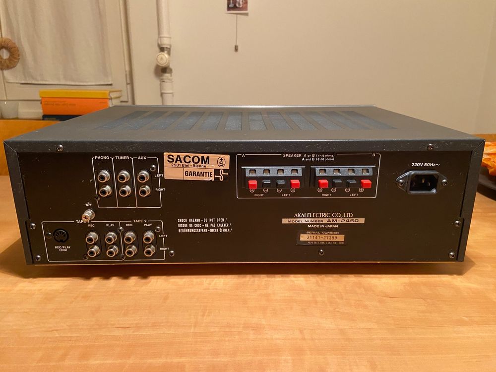 Seltener Verstärker AKAI AM-2450 | Kaufen auf Ricardo