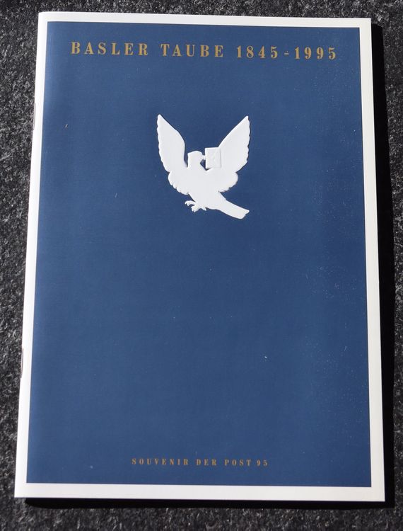 PTT-Souvenir-Heftchen 150 Jahre Basler Taube 1995 | Kaufen auf Ricardo