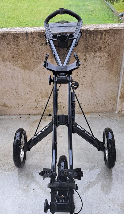 Golf Trolley SUN MOUNTAIN SPEED CART V1 (Gebraucht) in für CHF 1 – nur ...