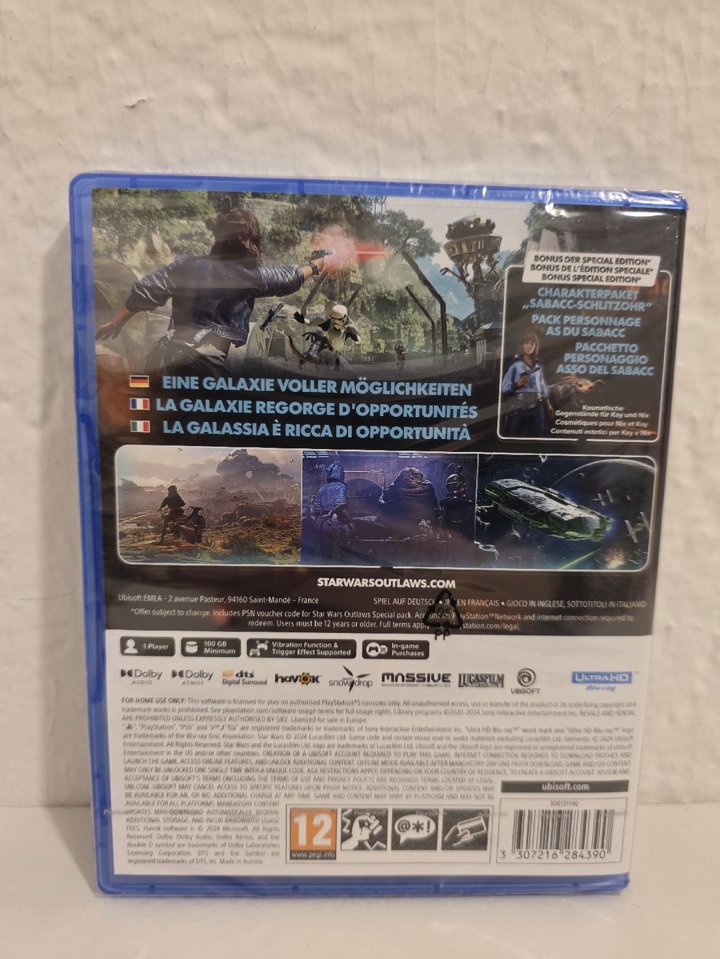 Star Wars Outlaws PS5 Special Edition - Brand New Sealed (Neu und ...