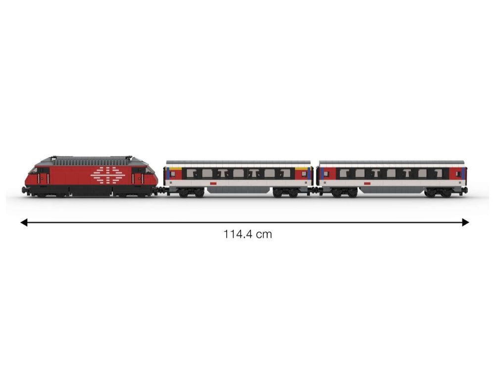 SBB InterCity-Schnellzug Set 3-teilig Lokomotive+2 Wagen #5 | Kaufen ...