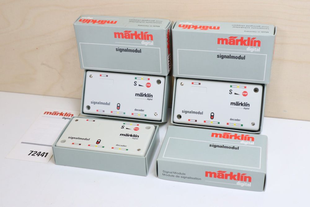 Märklin 3 x Signalmodul Decoder 72441- Neupreis: 220.- (Gebraucht) in Winterthur für CHF 95 ...