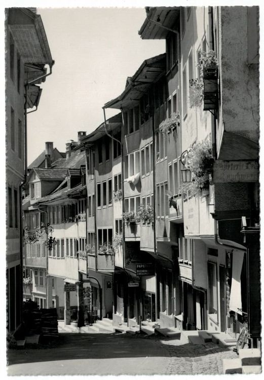 Wil SG, Altstadt, um 1950 | Kaufen auf Ricardo