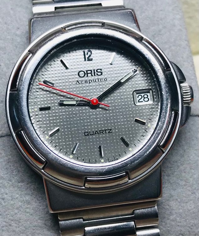 ORIS Herrenuhr Swiss-Made ( Quartz / 35 mm ) | Kaufen auf Ricardo