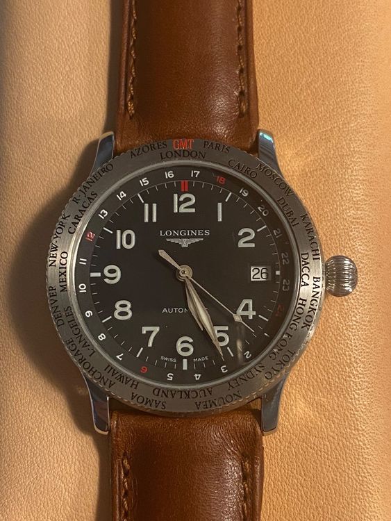 Longines World Time Avigation Calibre 635 Swissair Exclusive | Kaufen ...