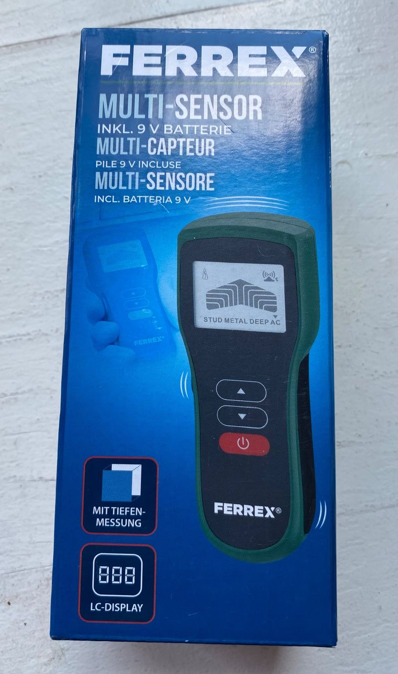 Originalverpackter Multi-Sensor mit Tiefenmessung von FERREX | Acheter ...