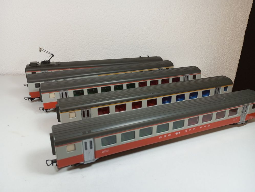 Liliput: 5 x SBB "Swiss Express" Wagen | Kaufen auf Ricardo