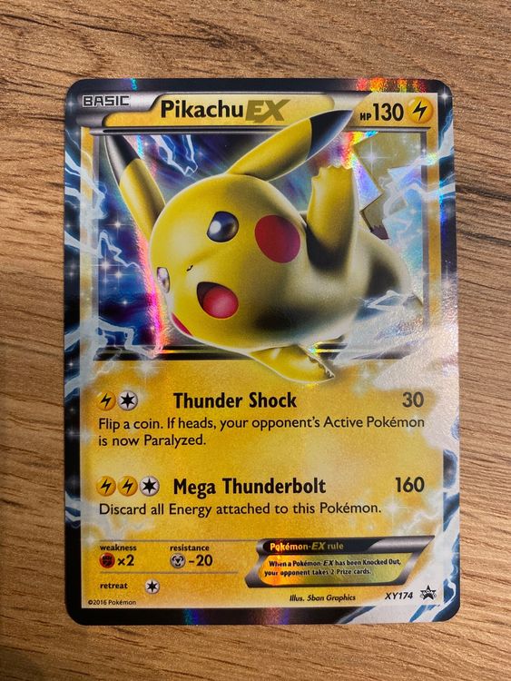 Carte Pokémon - Pikachu EX - Promo XY174 | Kaufen auf Ricardo