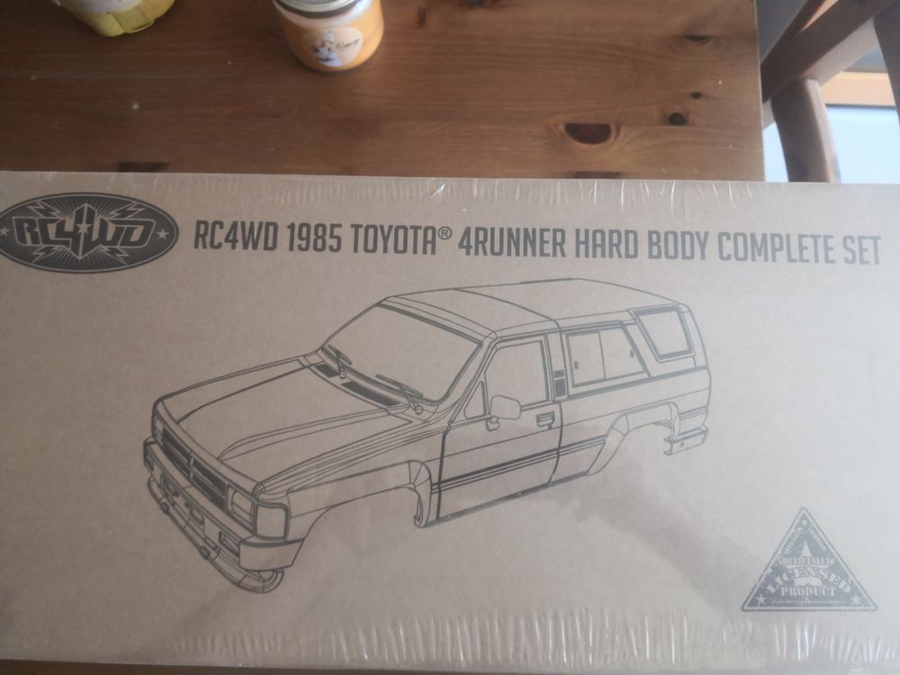 RC Carrosserie RC4WD Toyota 4Runner 1985 Hard Body Set 1:10 (Neu und ...