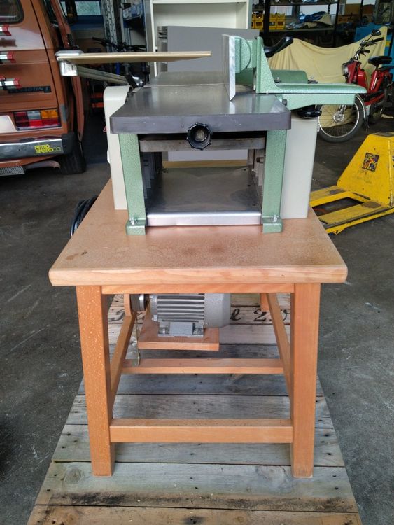 INCA automatic Abricht- und Dickenhobelmaschine mit Tisch | Kaufen auf Ricardo