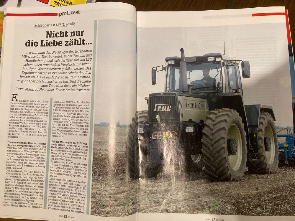 Profi Magazin Fachzeitschrift für die Landwirtschaft ab 1992 (Gebraucht) in Ermensee für CHF 3 ...