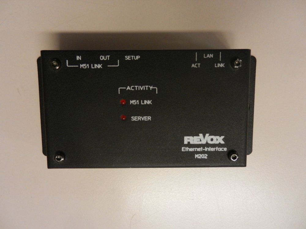 Revox Ethernet Interface M202 (Gebraucht) in Engelberg für CHF 155 ...