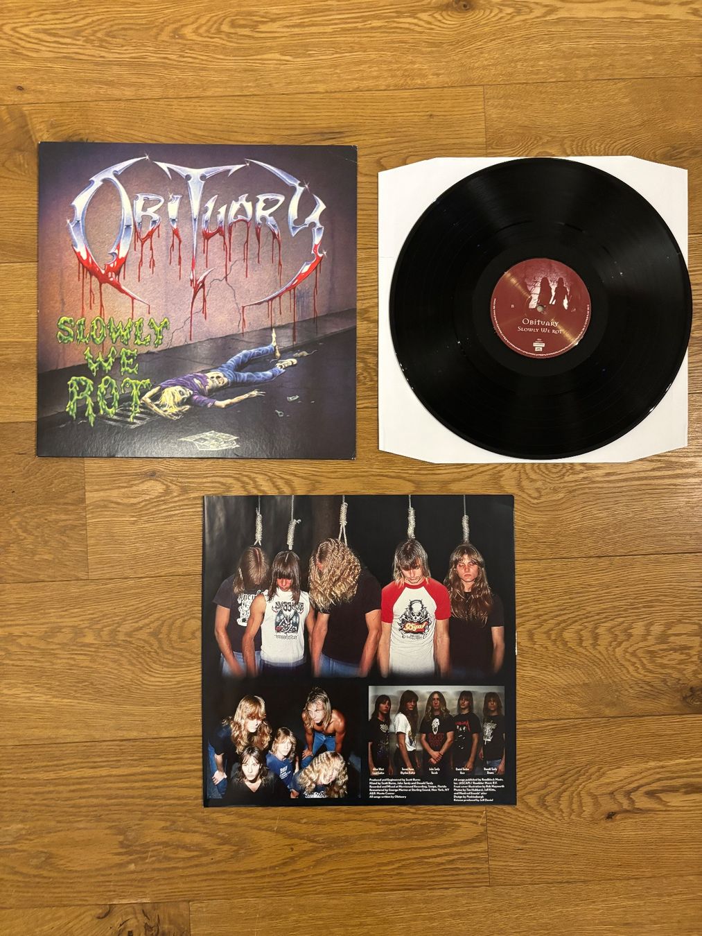 OBITUARY – Slowly We Rot LP - Heavy Metal Death Metal (Gebraucht) in ...