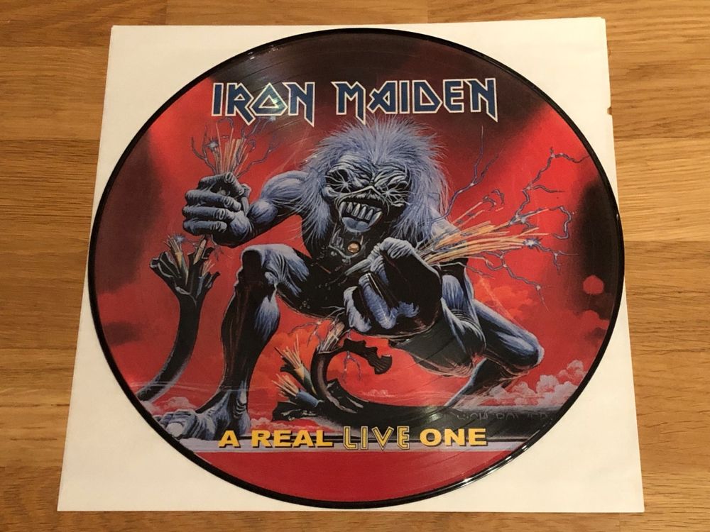 Iron Maiden. 1993. Pictures Disques. A Real Live One (Gebraucht) in ...