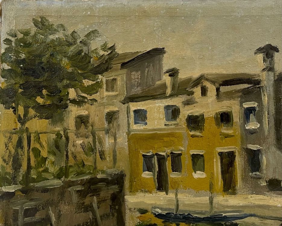 KÜNSTLER ? UNLESERLICH SIGNIERT OELGEMÄLDE AUF LEINWAND (Gebraucht) in Gersau für CHF 35 – mit ...