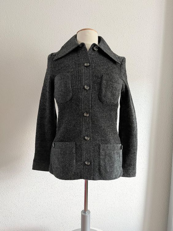 NEU Louis Féraud: Jacke, Cardigan, Strickjacke aus Wolle S (Gebraucht ...