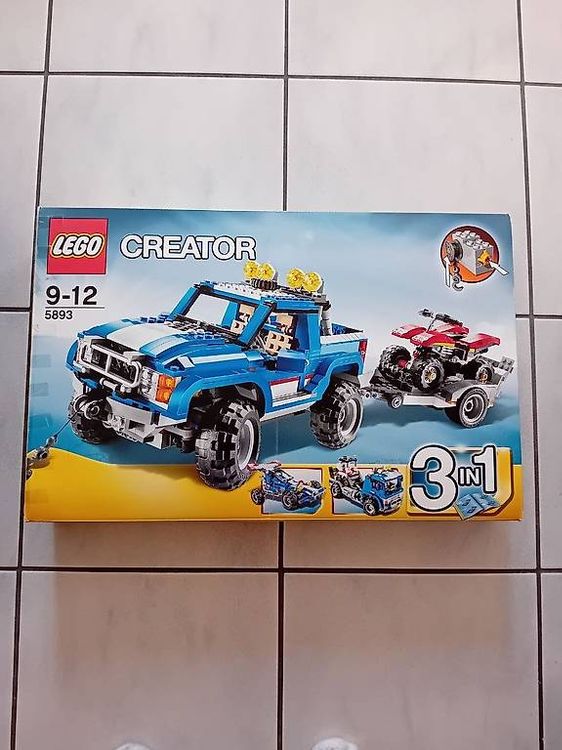 Lego Creator 5893 Geländewagen mit Quad 3in1 (Gebraucht) in Muralto für ...