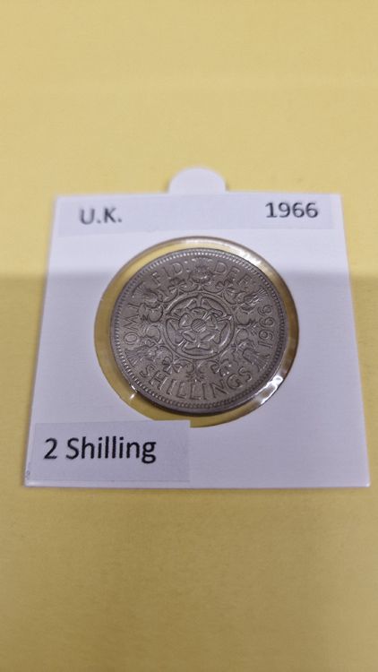 U.K. 2 Shilling 1966 (Gebraucht) in Herisau für CHF 1 – mit Lieferung ...