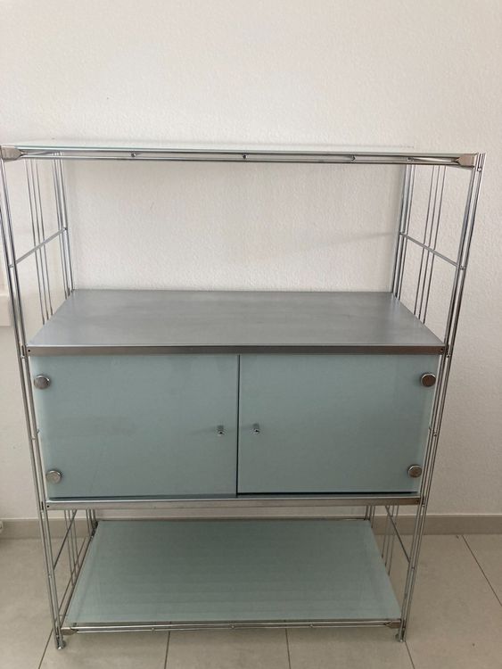 Interio Zilo Edelstahl-Bücher/Schrank Gestell | Kaufen auf Ricardo