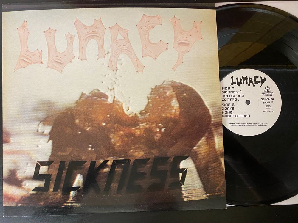 Lunacy – Sickness [12" CH 1990] (Gebraucht) in Tamins für CHF 20 – mit ...