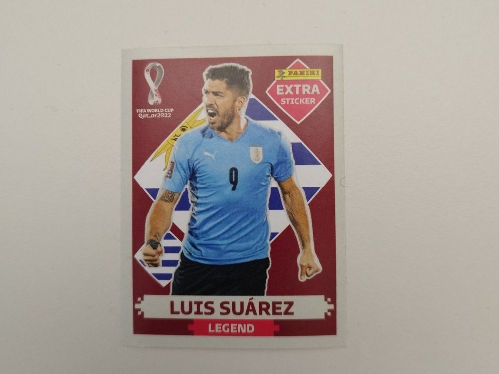 Panini WM 2022 Extra Sticker, Luis Suarez | Acheter sur Ricardo