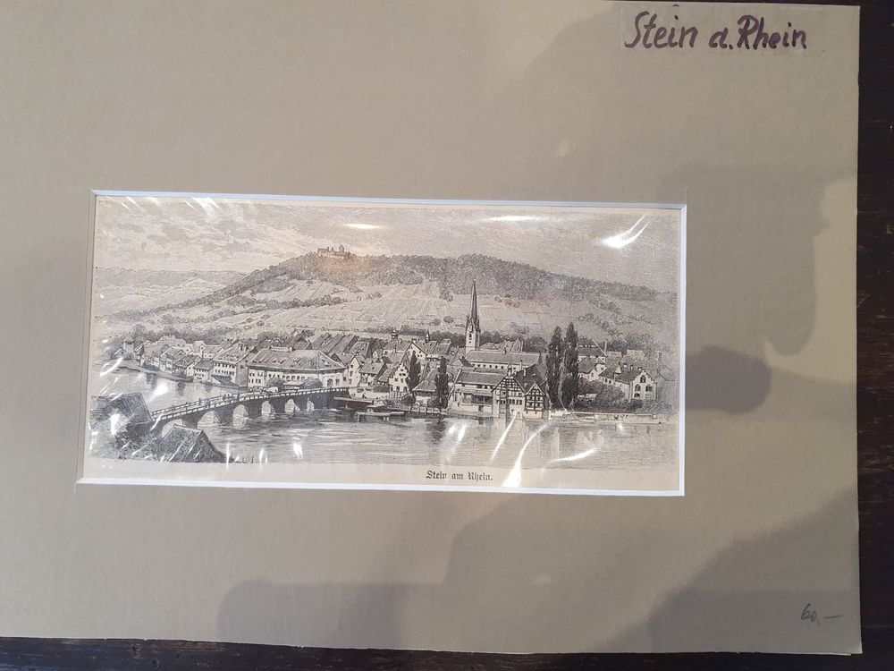 Kloster museum stein am rhein 1890 zeitung und holzstich (Gebraucht) in Mammern für CHF 100 ...