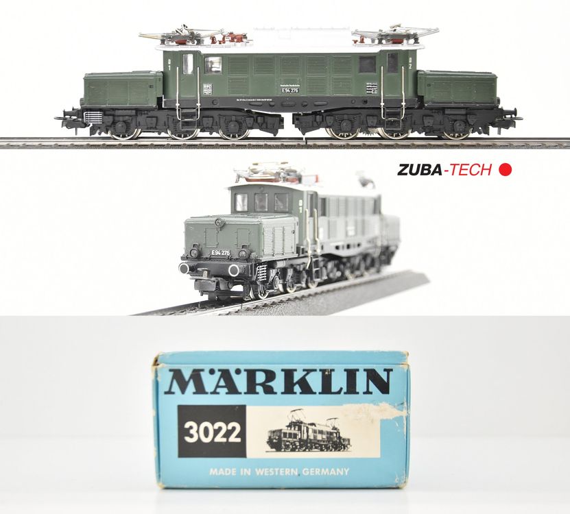 Märklin 3022 E-Lok E94 DB, H0 WS Analog mit OVP | Kaufen auf Ricardo