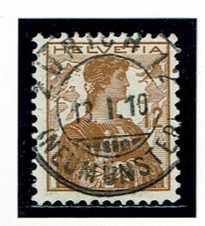 REID2/Helvetia 121 Vollstempel Zürich 12 | Kaufen auf Ricardo