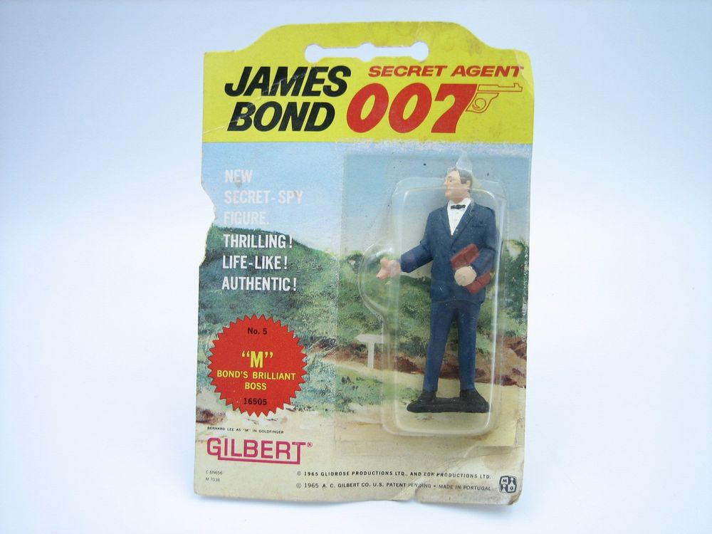 Original James Bond 007 Figur ''M'' Bond's Brilliant Boss (Gebraucht ...