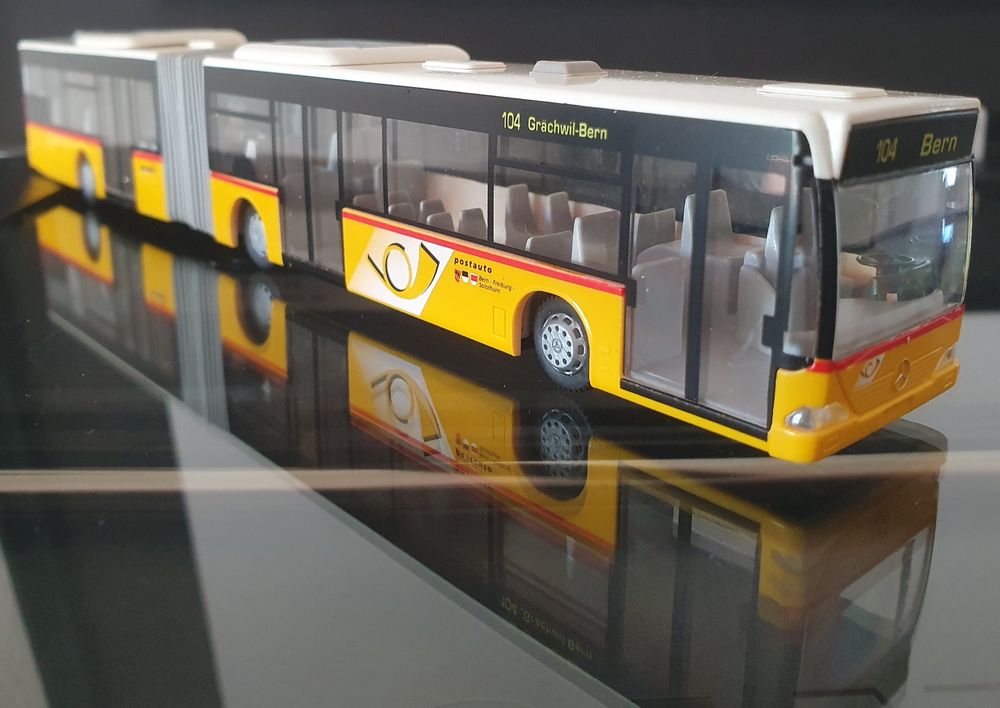 Rietze PTT PostAuto Bus Bern Mercedes Citaro G 1:87 | Acheter sur Ricardo