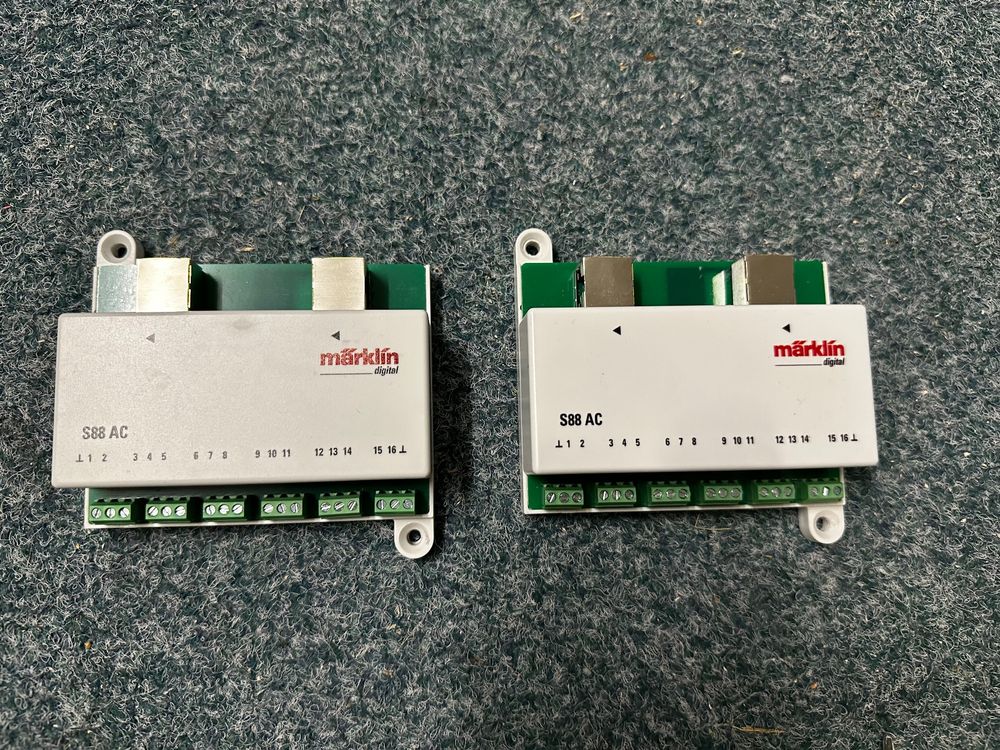 Märklin 60881 Rückmeldedecoder S88 AC (2 Stück) (Gebraucht) in ...